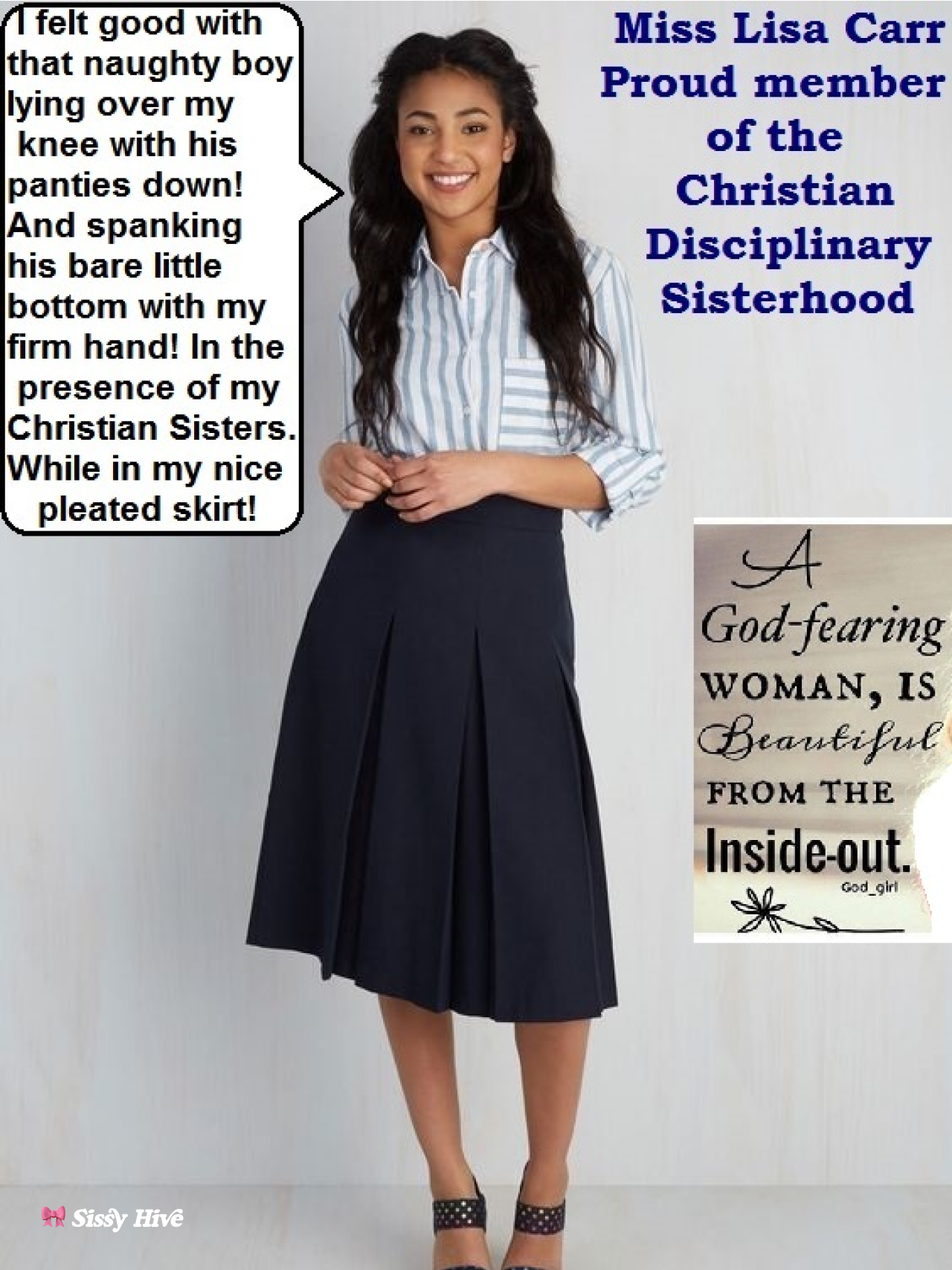10 Sissy Spanking Captions for Sexy Fun - Sissy Hive