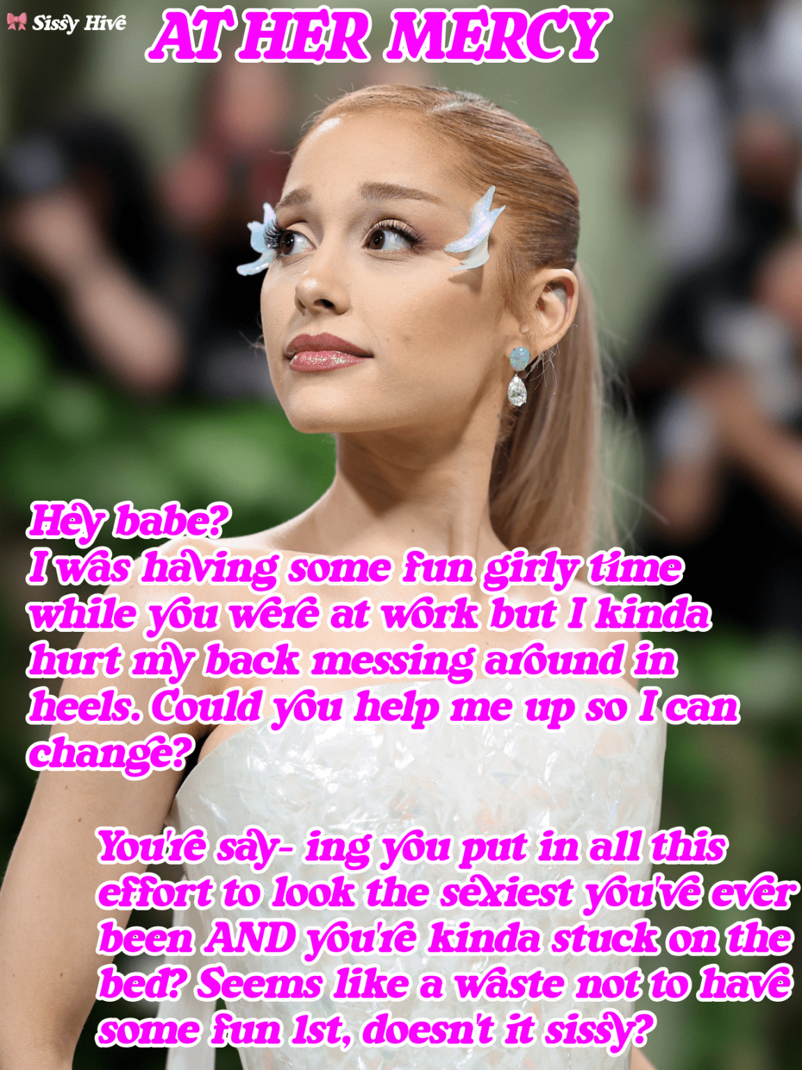 Ariana Grande Sissy Caption Ideas: Perfect for Your Next Post - Sissy Hive