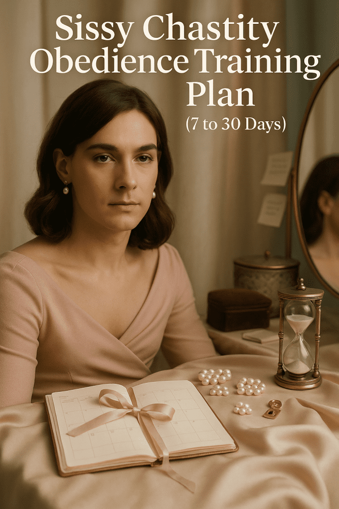 🔐 Sissy Chastity Training Guide for Lockup, Denial & Control - Sissy Hive