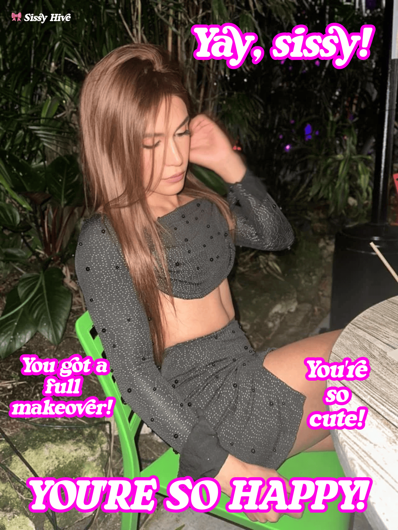 Sissy Makeover Captions to Show Your Glow-Up - Sissy Hive