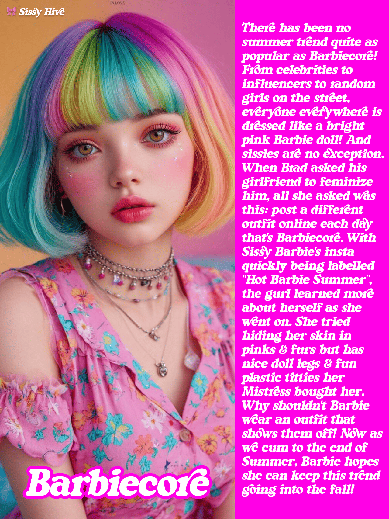 Sissy Makeover Captions to Show Your Glow-Up - Sissy Hive