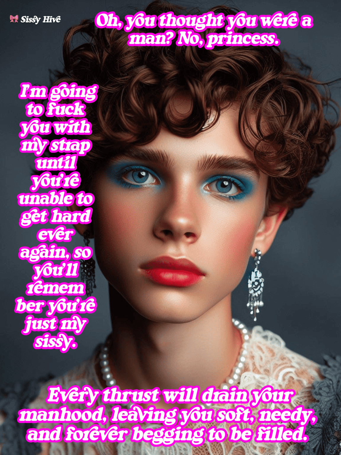 Sissy Pegging Captions: Naughty Words for Play - Sissy Hive