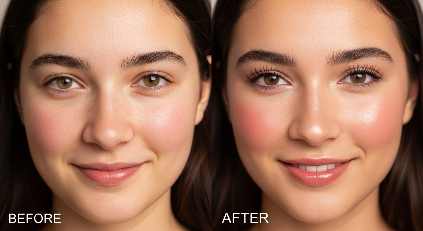 Everyday Feminine Makeup Routine